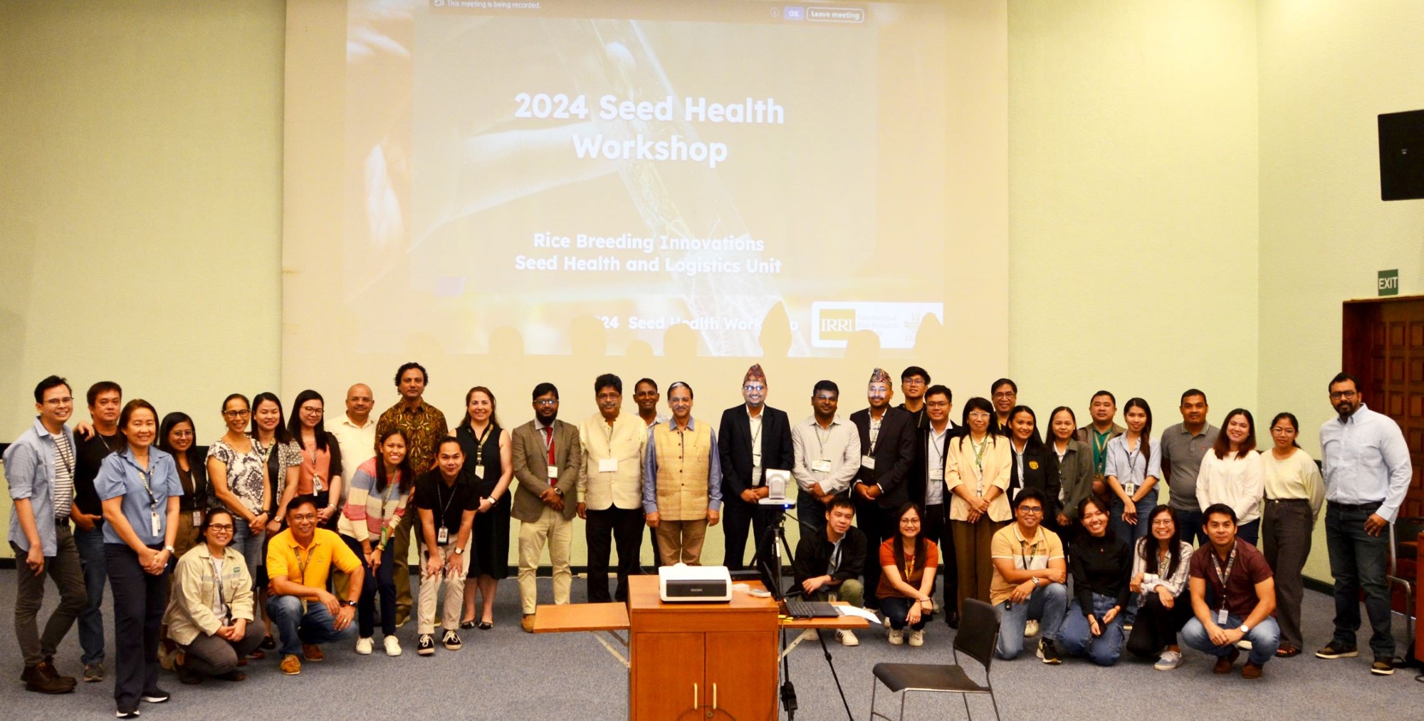 IRRI Seed Health 2024 workshop: Strengthening seed health networks for ...