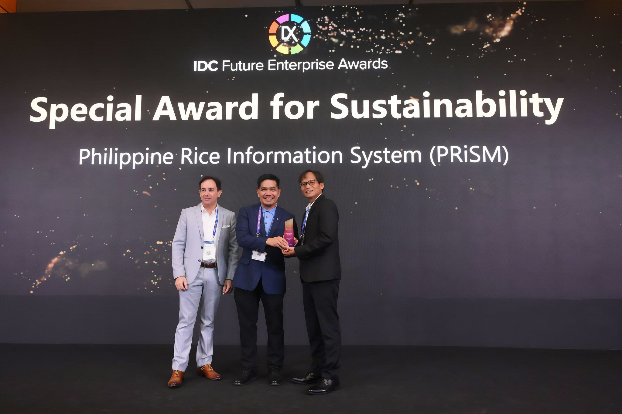 PRISM receives prestigious recognition from IDC Singapore | International Rice Research Institute