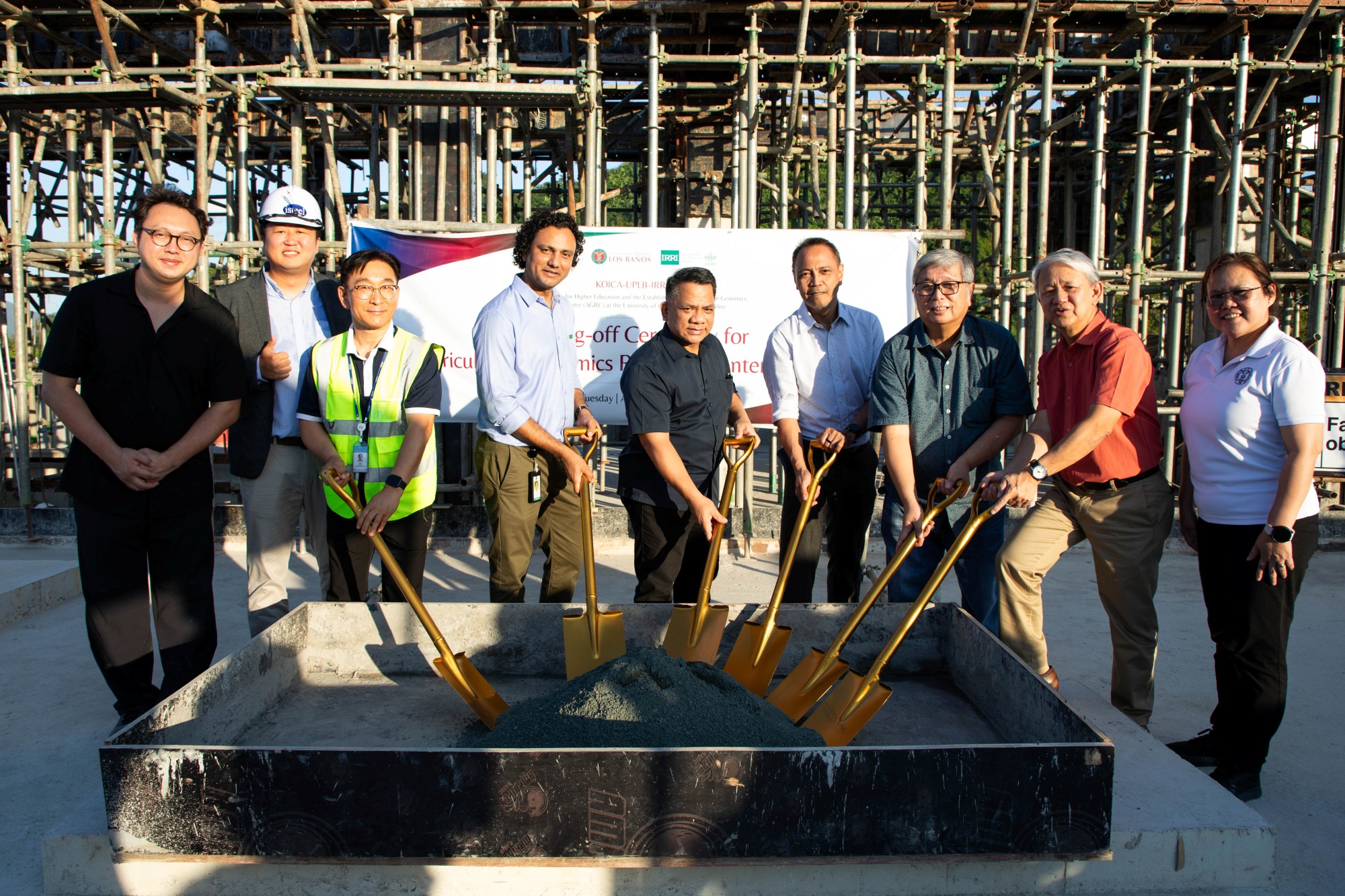 UPLB, KOICA, and IRRI Celebrate Completion of Main Structure of ...
